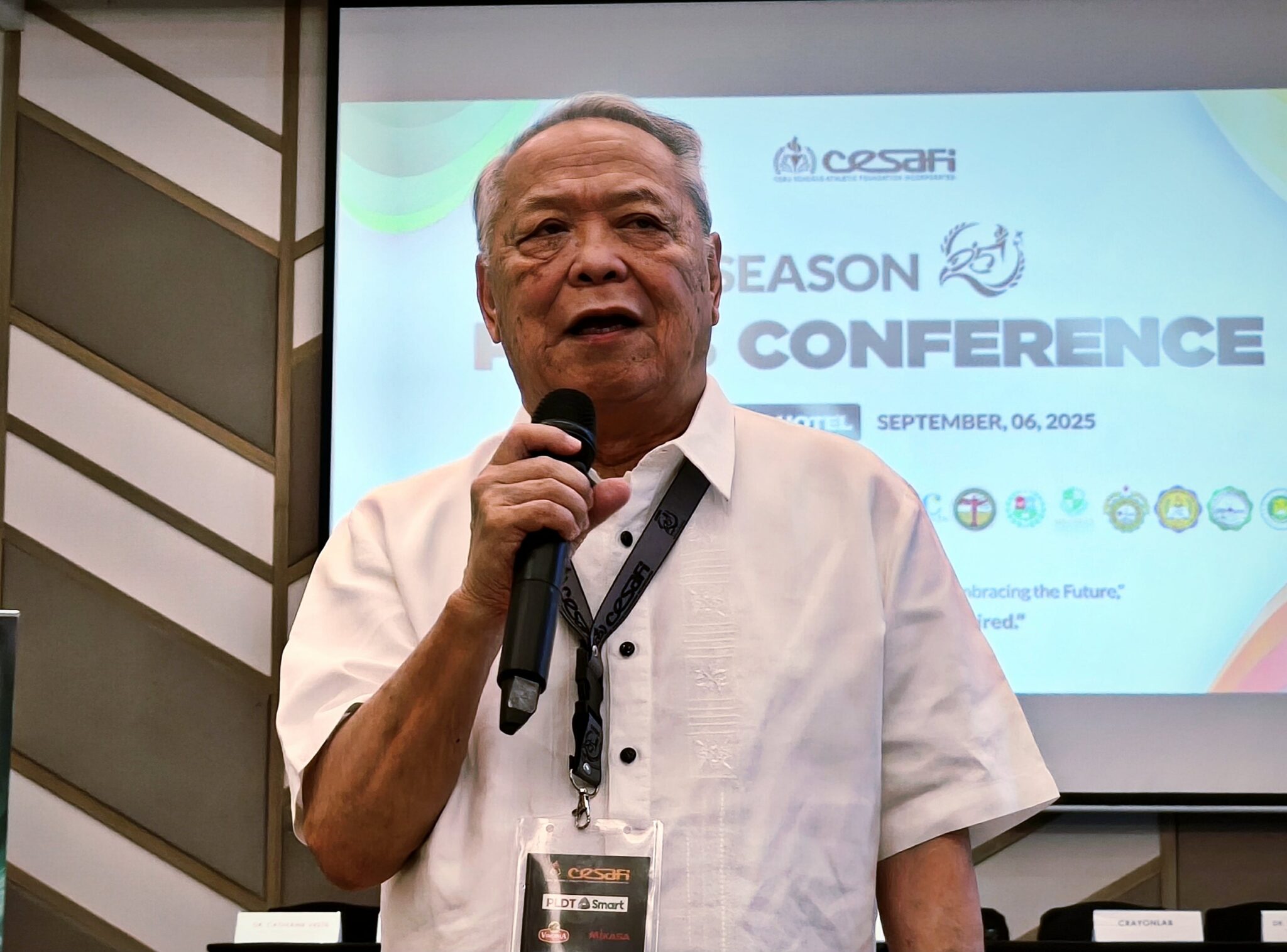 Felix Tiukinhoy walked to the edge but always chose to lead Cesafi