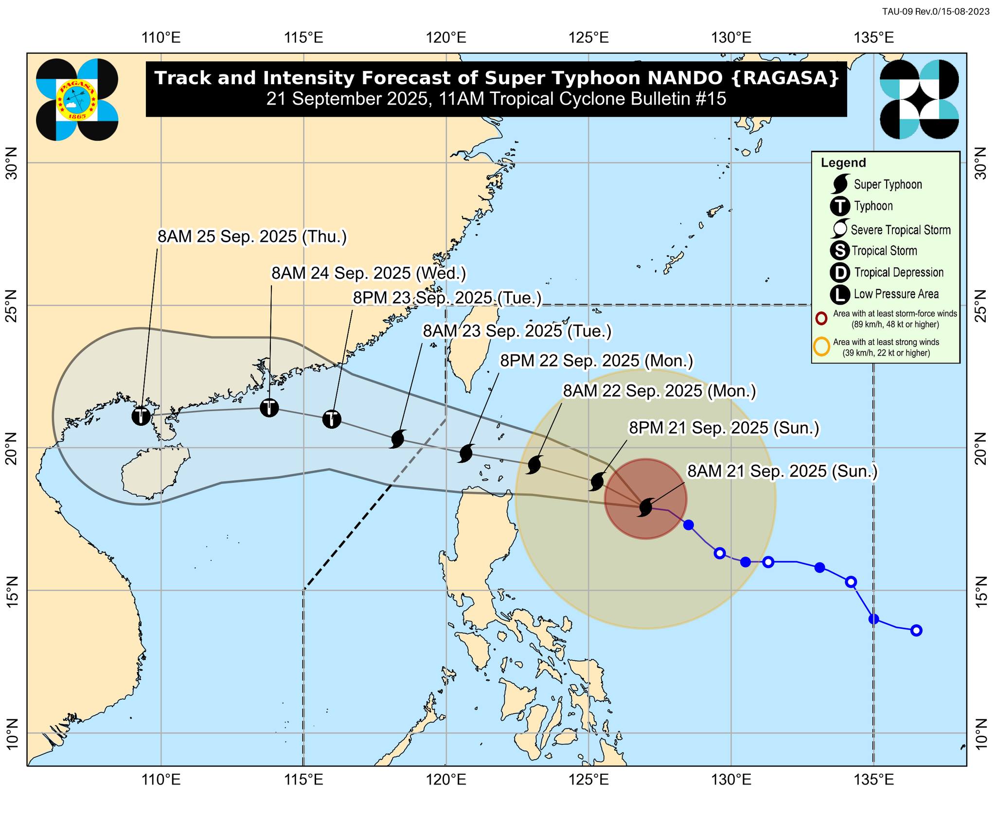 Super Typhoon Nando to gain more strength in northern Luzon