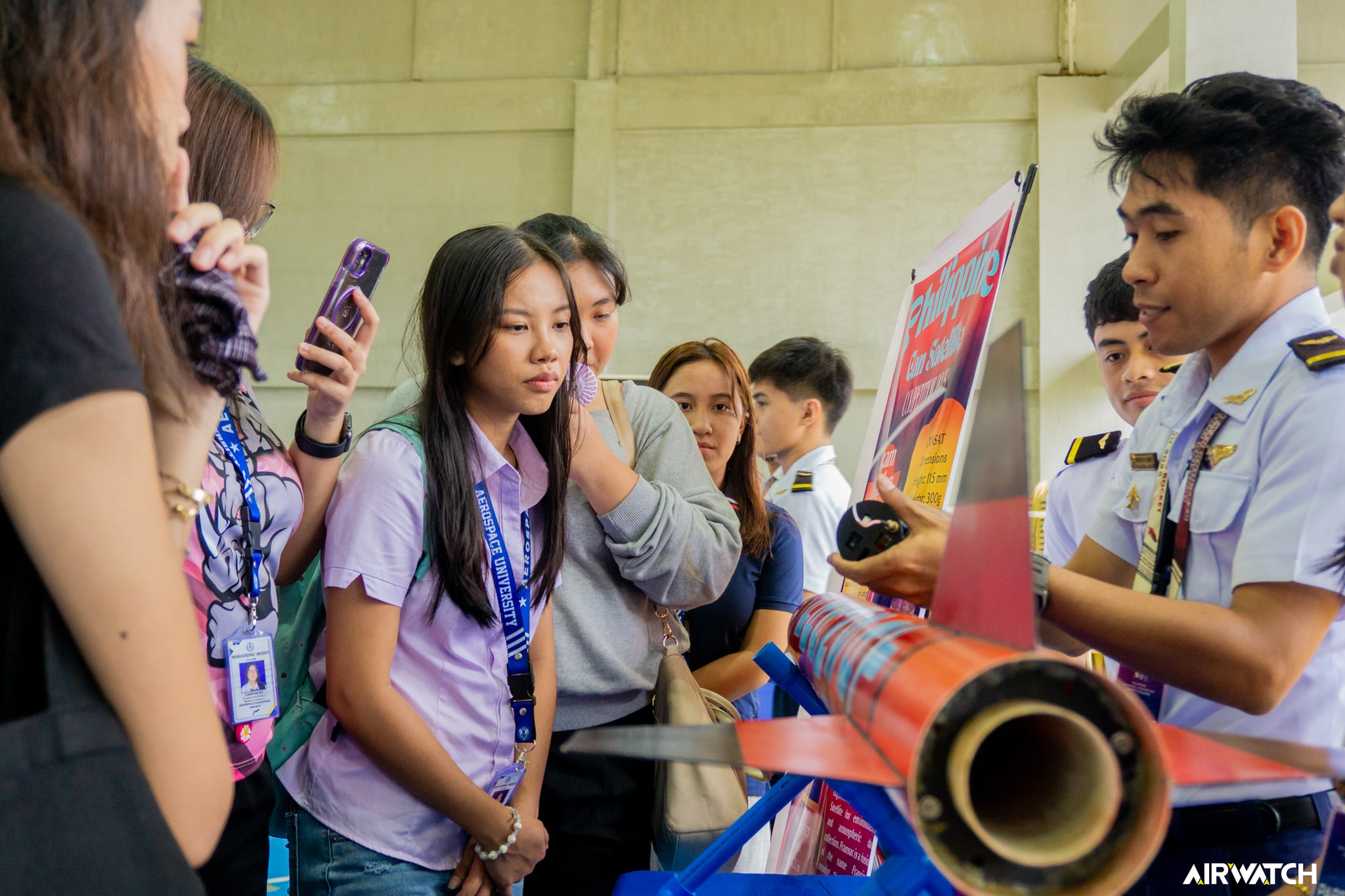 Filipino students launch the nation’s first Philippine Can Satellite ...