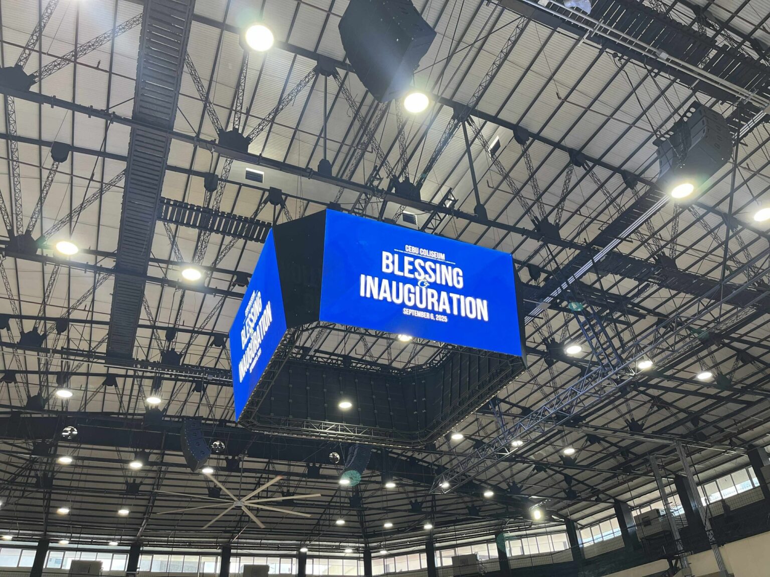Cebu Coliseum can’t host Cesafi volleyball due to jumbotron ceiling issue