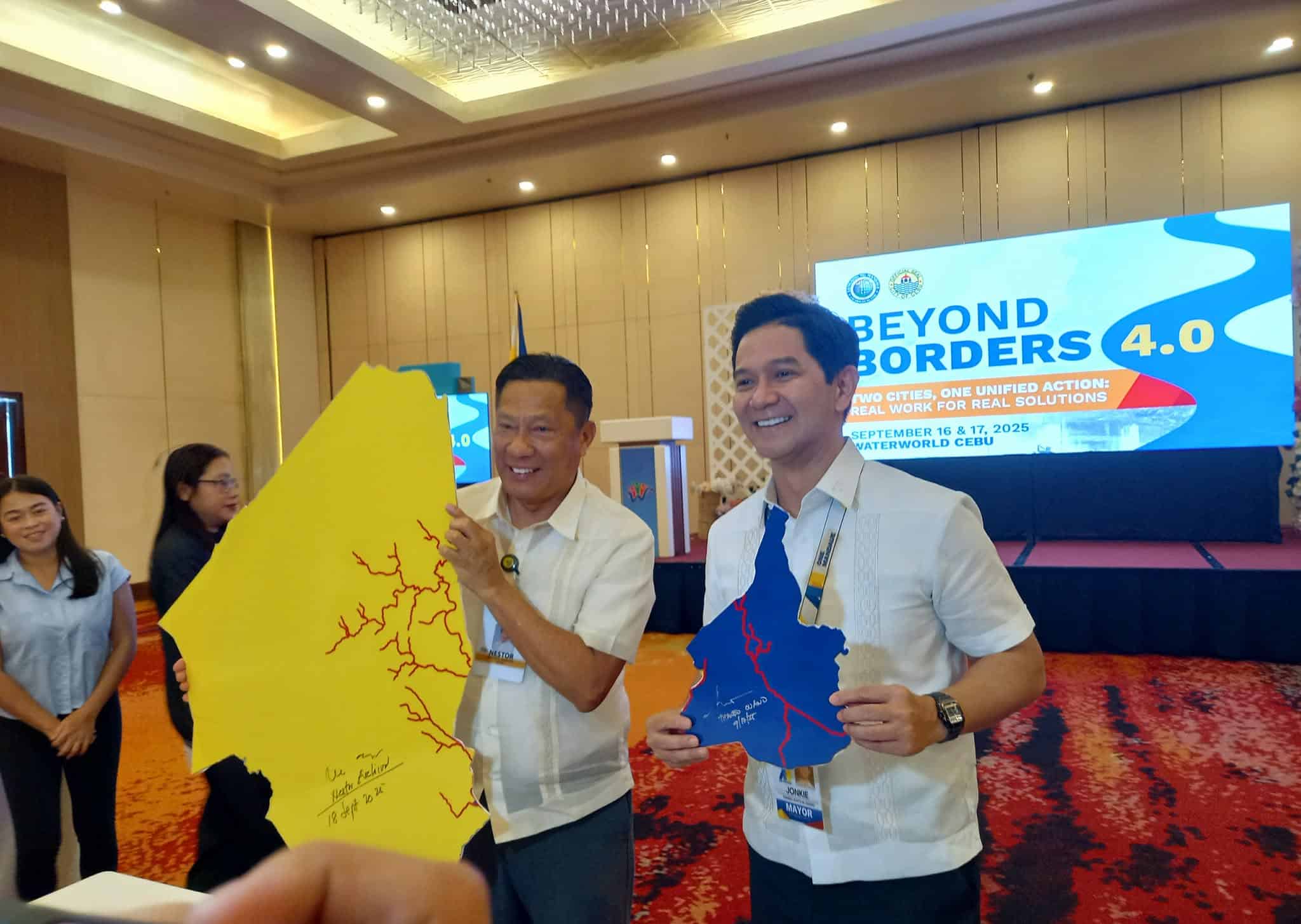 Cebu, Mandaue strengthen flood control with gabion dams, early warning ...