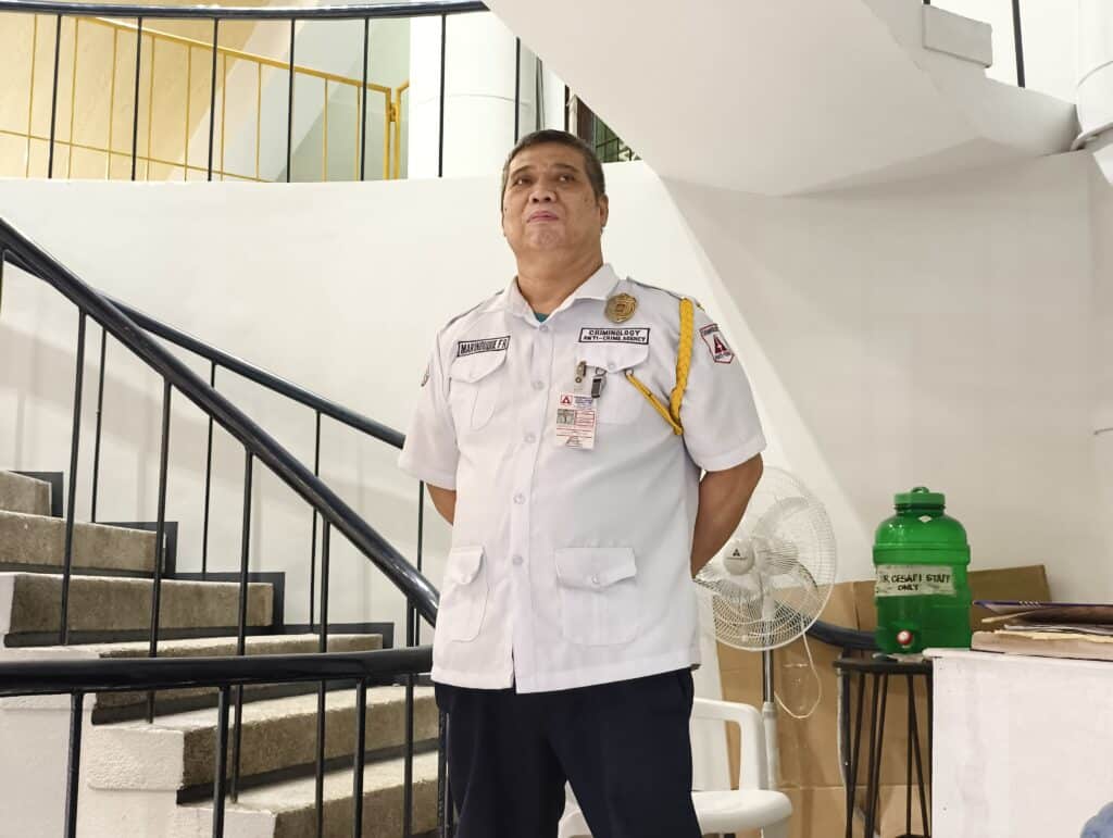 FACES OF CEBU: Francisco Marinduque, 35 years as Cebu Coliseum’s guard