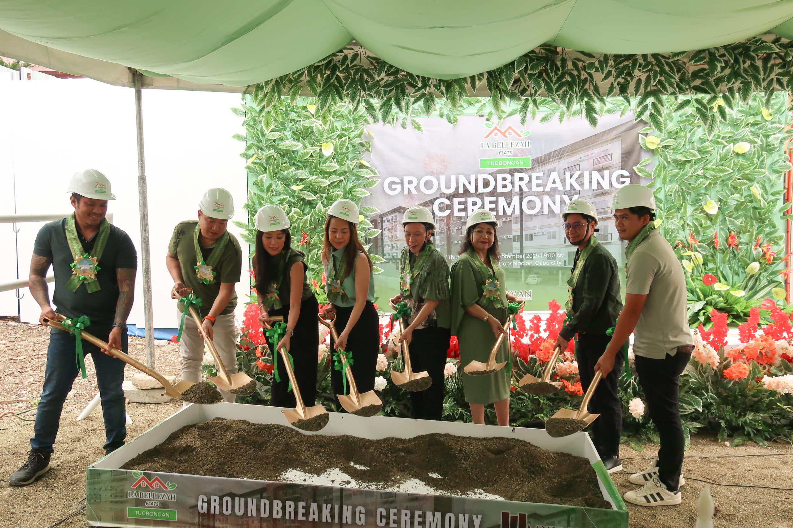 La Bellezah Flats Tugbongan breaks ground for 2-tower condominium, turnover in 2027 | Cebu Daily ...