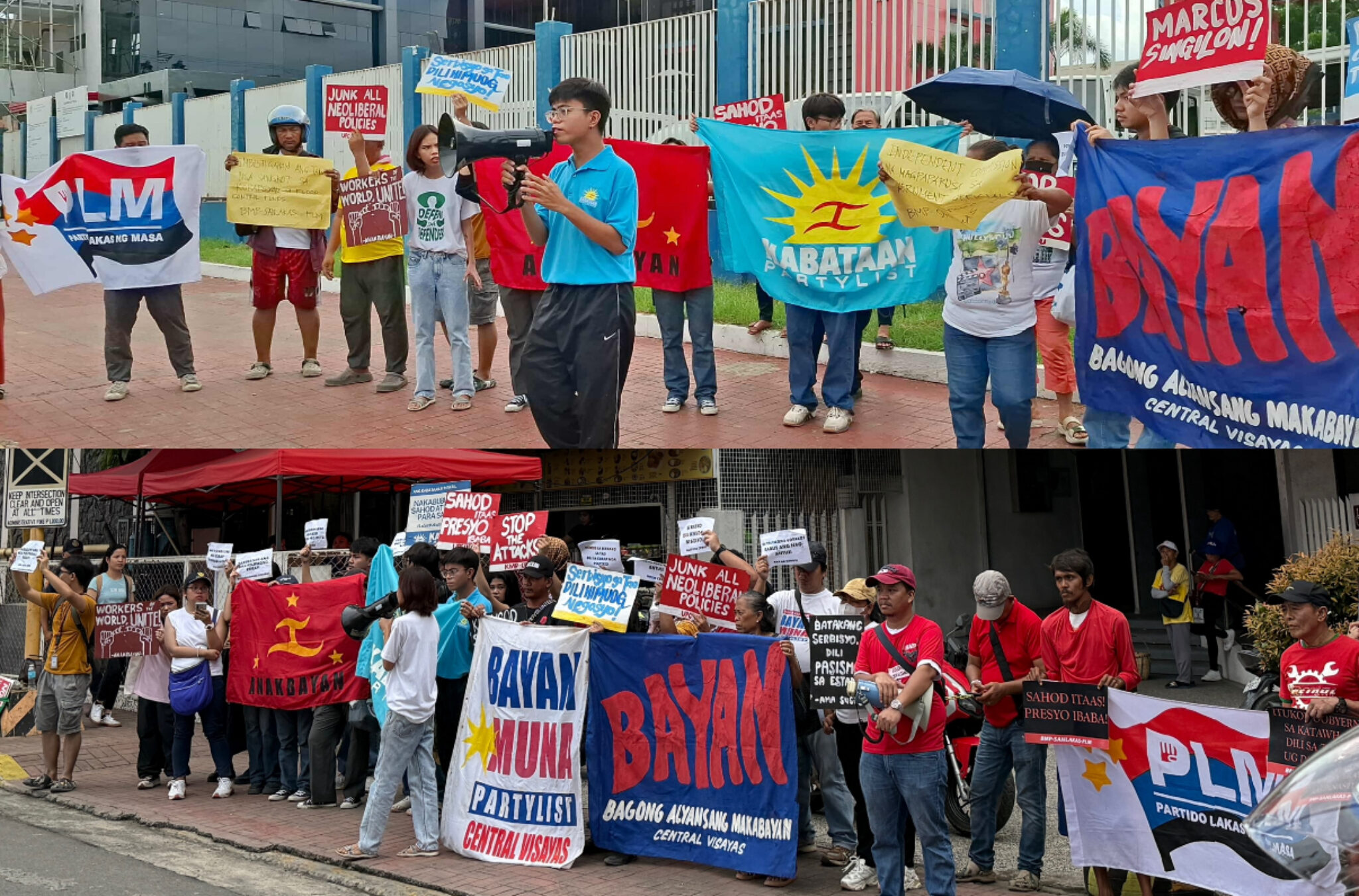Cause-oriented groups protest corruption, low wages in Cebu City