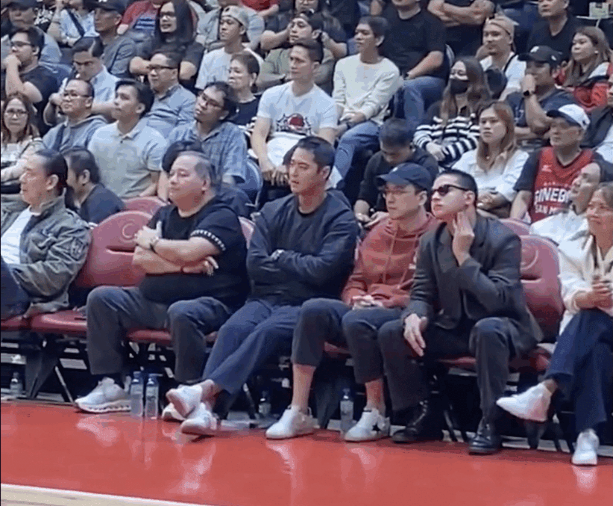 Atayde, ex-district engineer Alcantara spotted courtside at a July ...