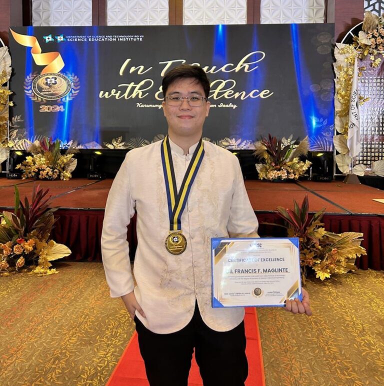 EE topnotcher Gil Francis Maglinte shares his 'chaotic' journey to success