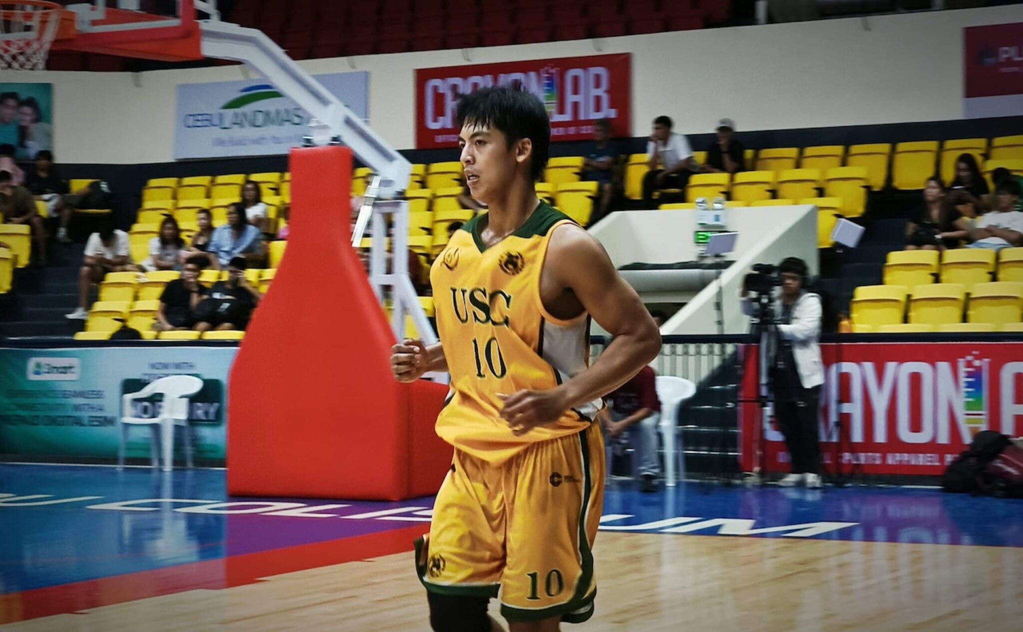 Jhoernel Tangkay vows to give all for USC while chasing diploma