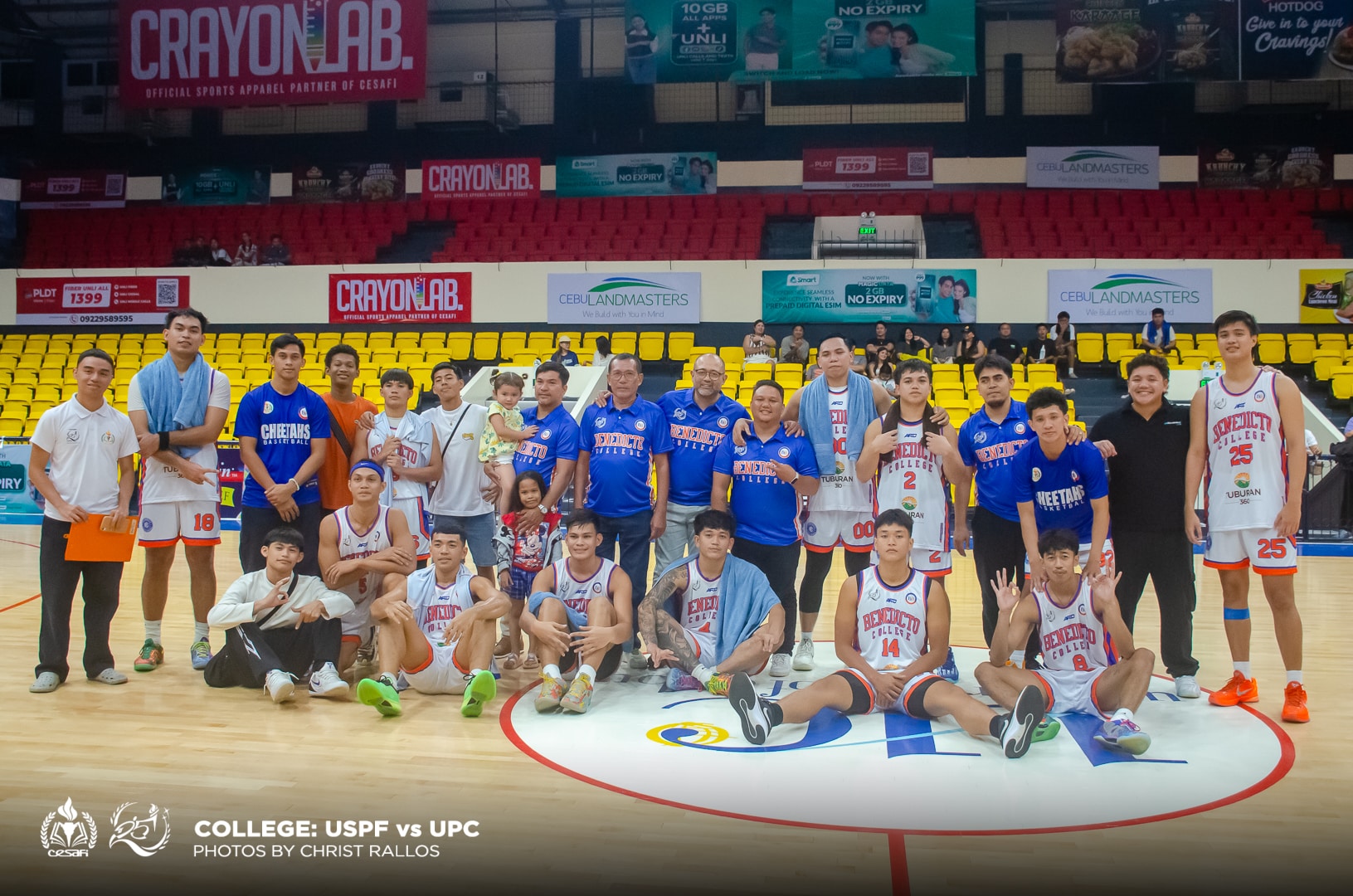 Cesafi Season 25: Benedicto College logs 3rd win, routs USPF