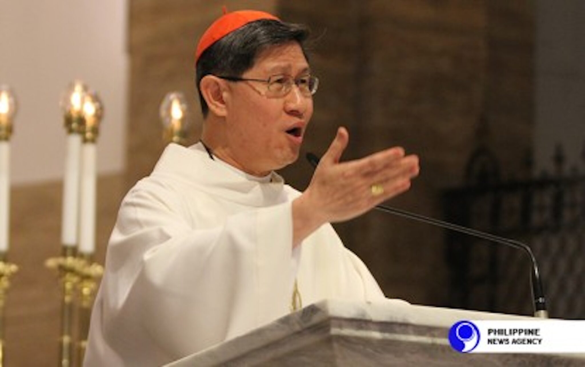 Tagle formally assumes role as Cardinal Bishop of Albano in Rome