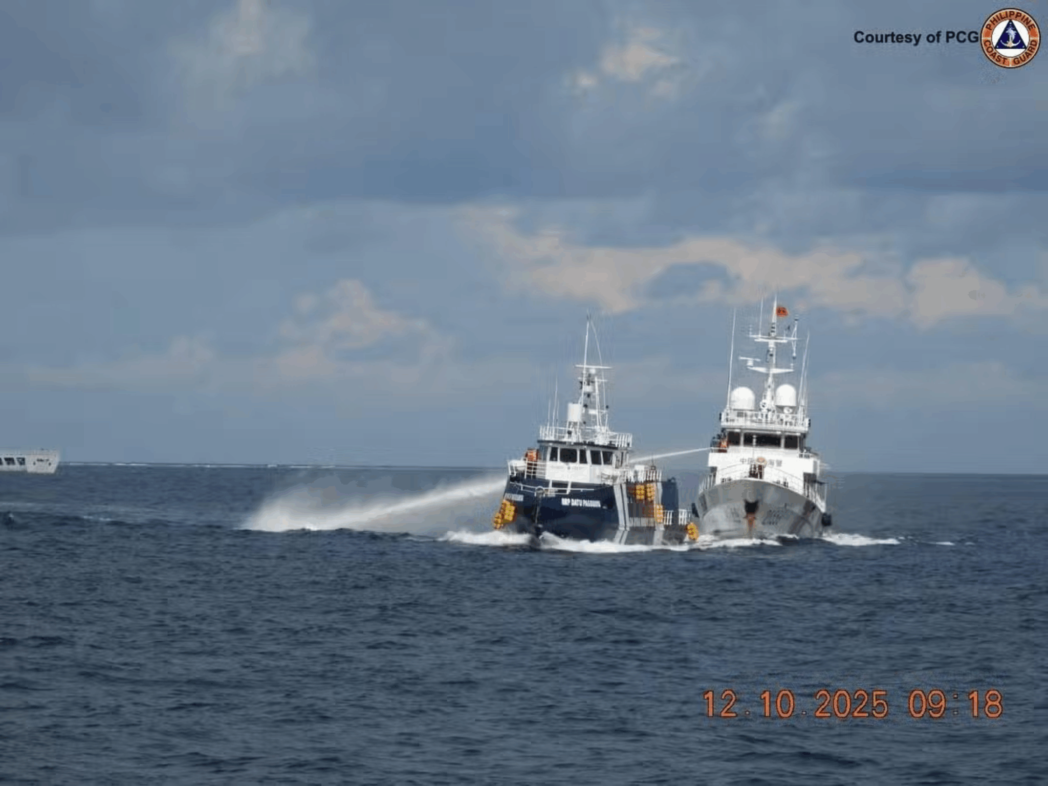 PCG says Chinese vessel ‘deliberately rammed’ government ship