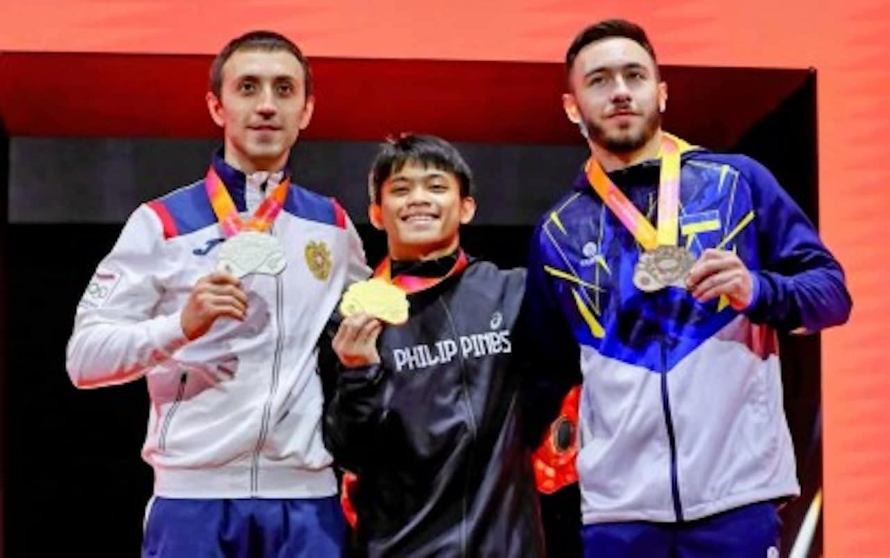 Carlos Yulo wins vault gold in Jakarta World Championships