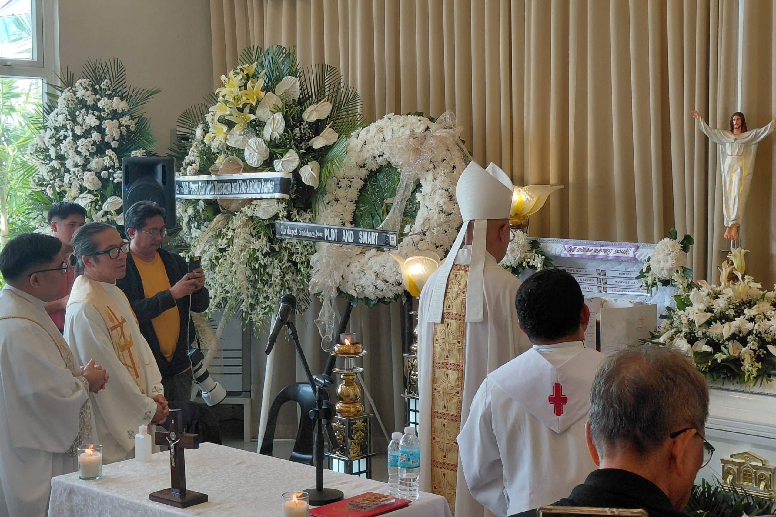 Max Limpag, acclaimed watchdog of church and state, laid to rest