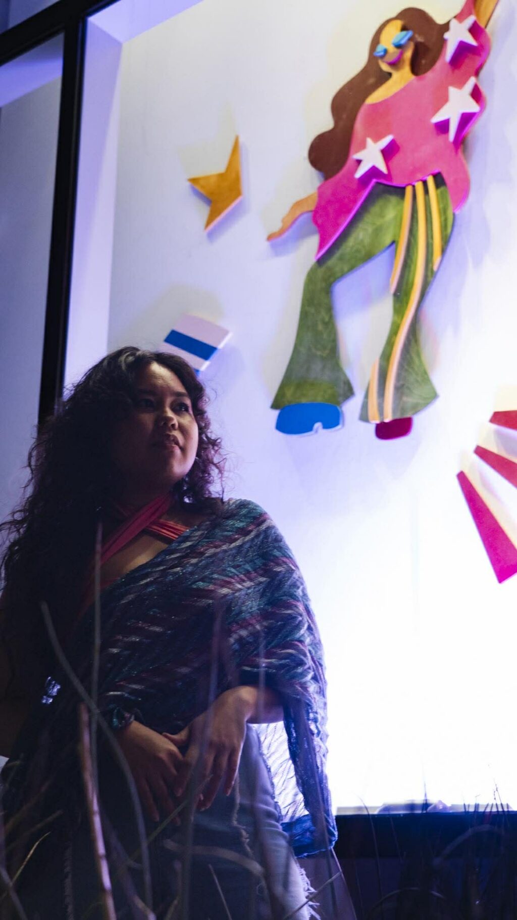 Cebuana shares journey as Filipino artist in Las Vegas artwork