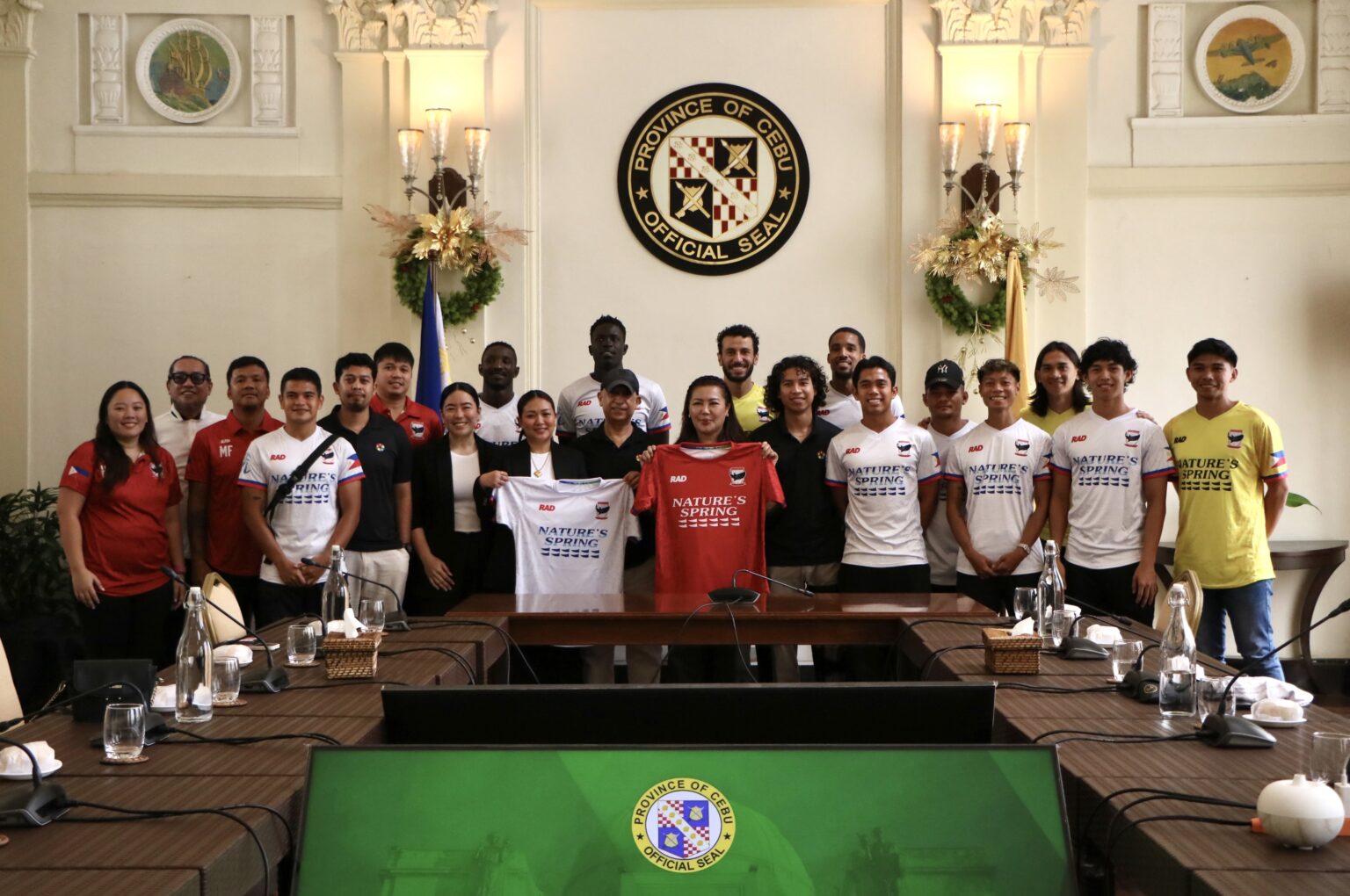 Cebu Football Club strengthens ties with Cebu Province