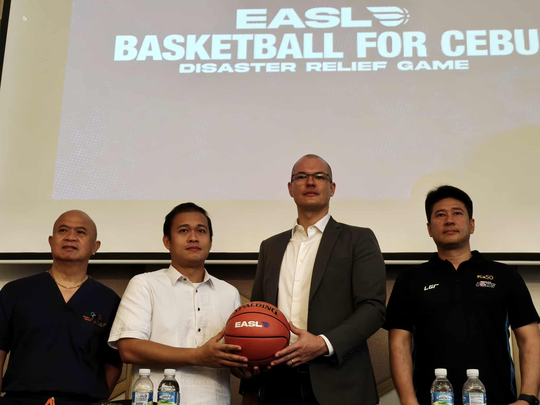 Proceeds of Meralco–Macau EASL game go to disaster victims