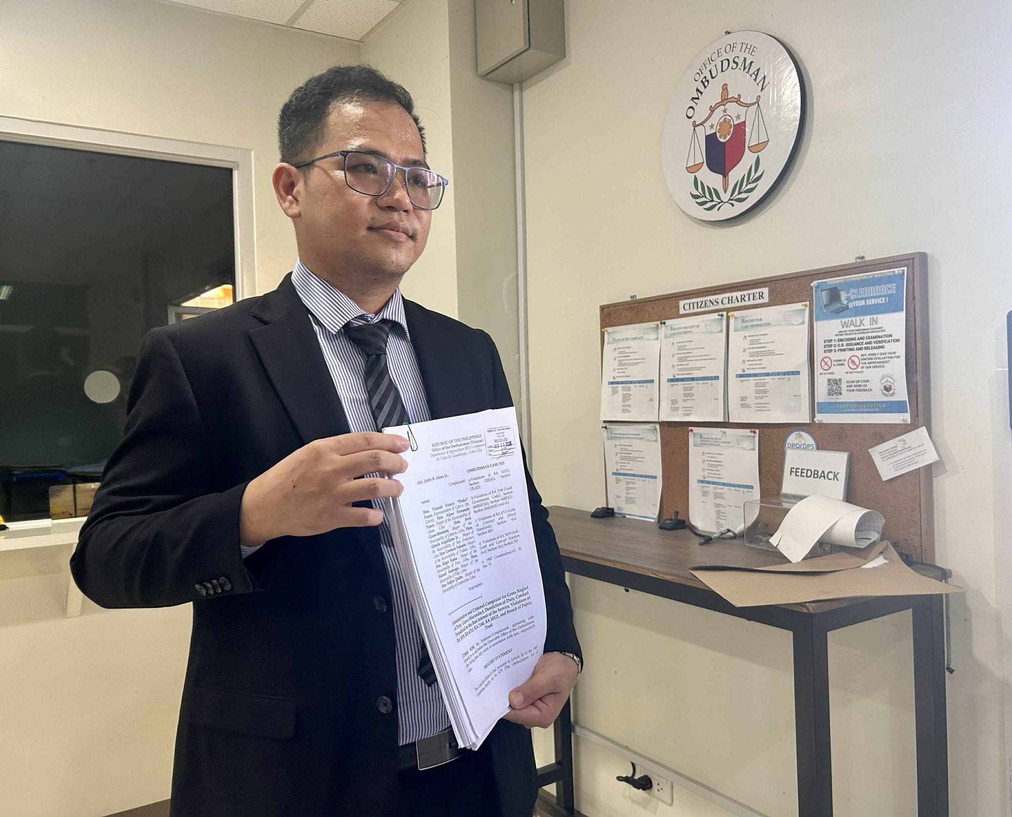 Duke Frasco, 7 mayors charged for Eurotrip amid Tino