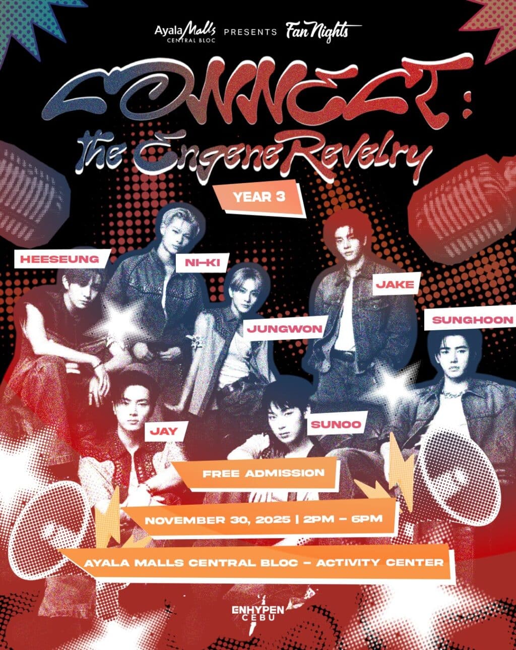 Ayala Central Bloc presents Fan Nights, The ENGENE Revelry