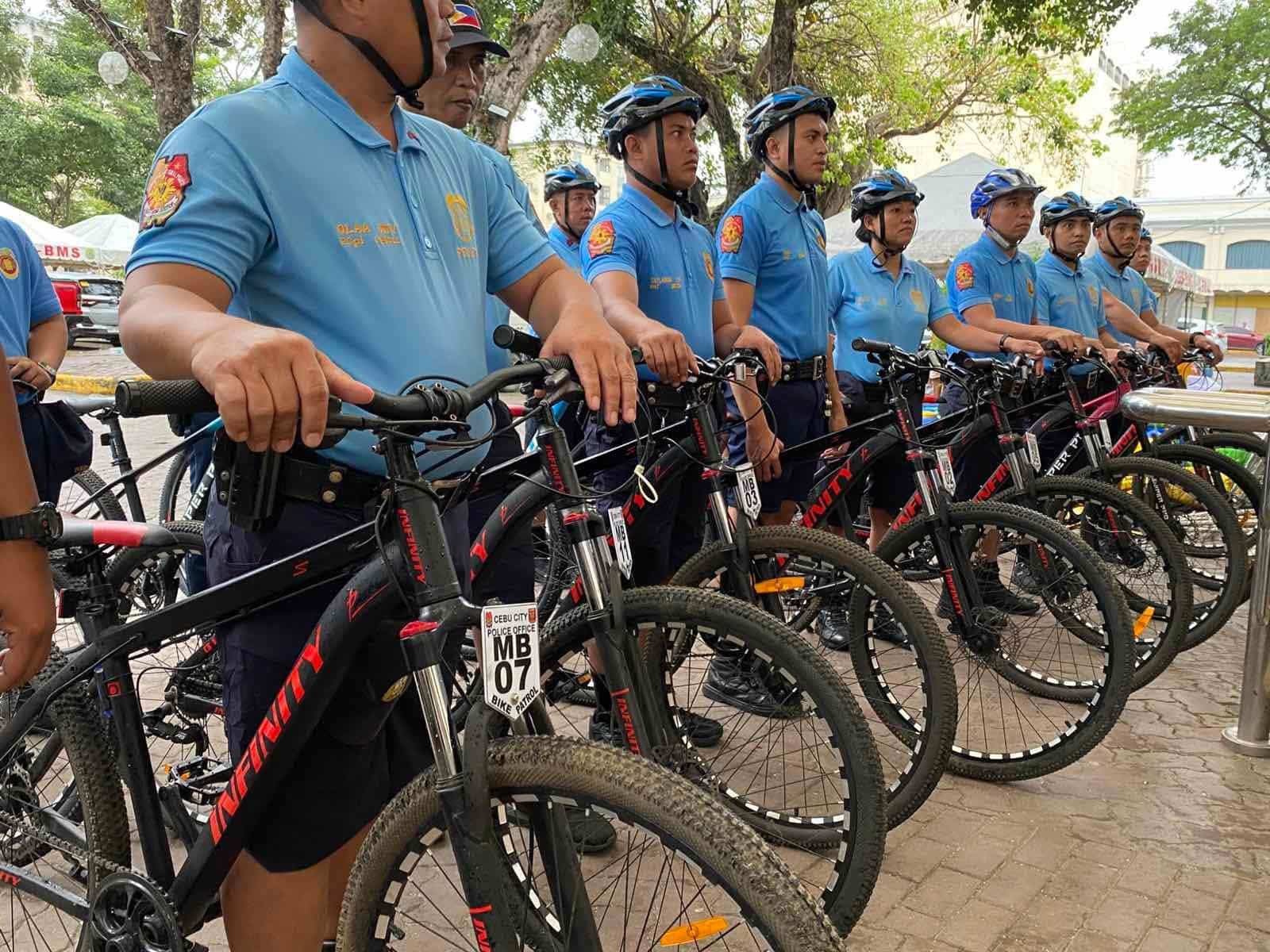 Cebu City police deploy Bike Patrol to boost security in tourist spots