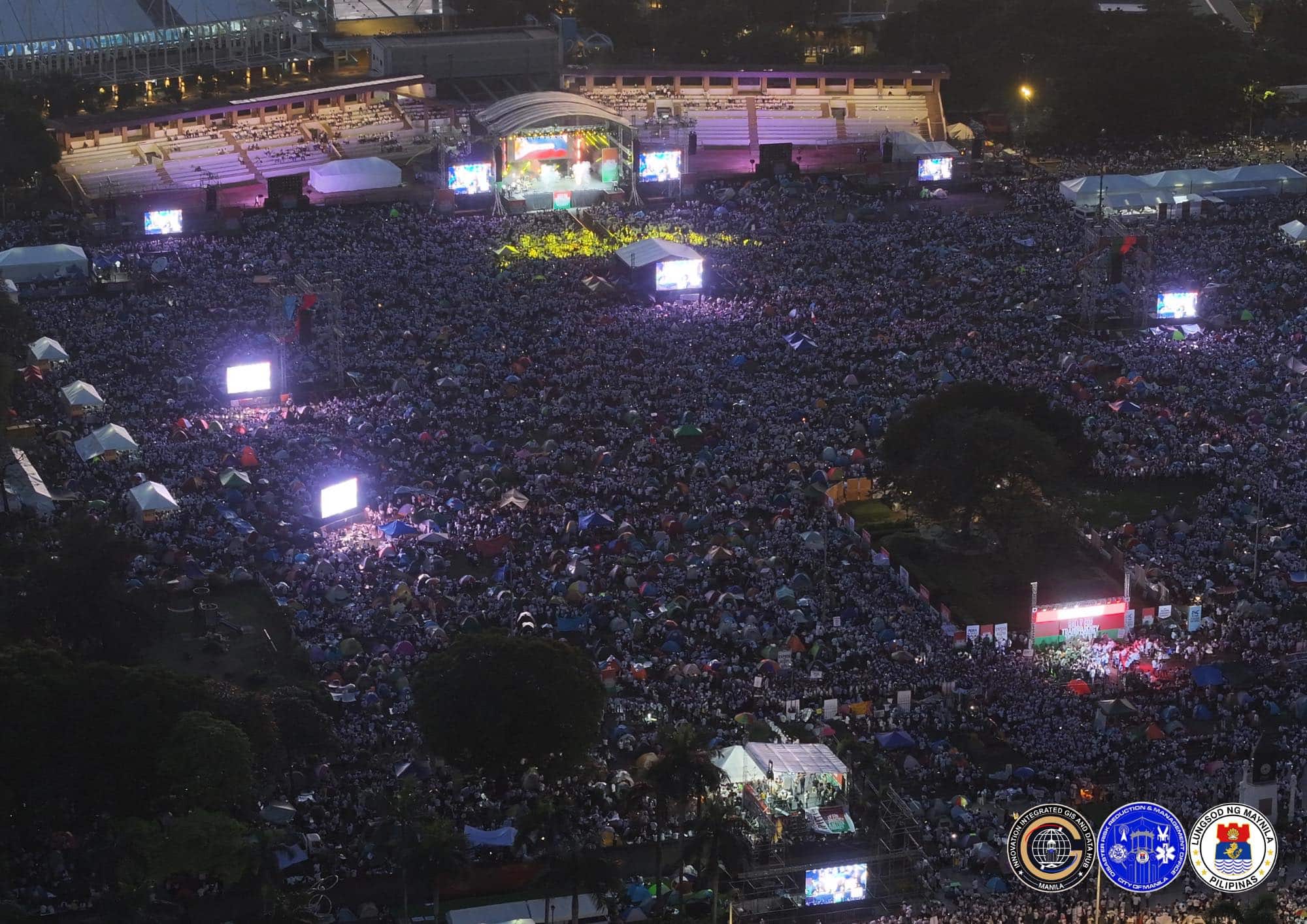 INC rally crowd surpasses half-million mark | Cebu Daily News