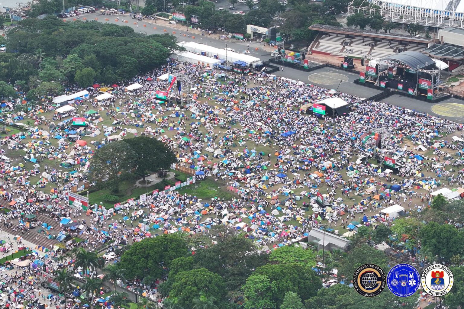 Day 2 of INC rally in Manila crowd swells from 300,000 to 600,000 ...