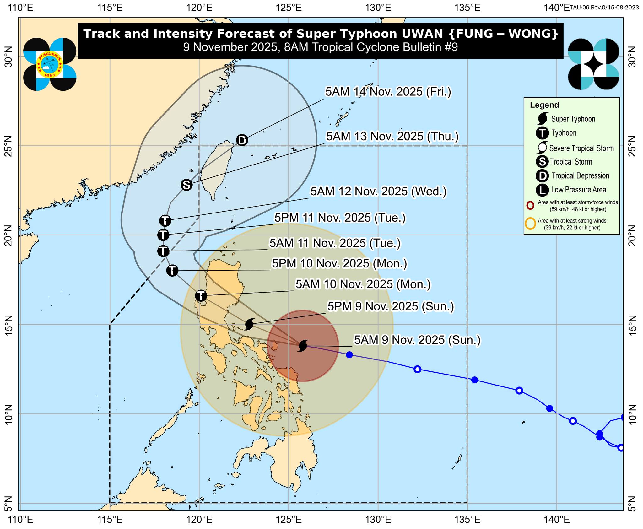 Uwan now a super typhoon, Signal No. 5 raised in Bicol Region