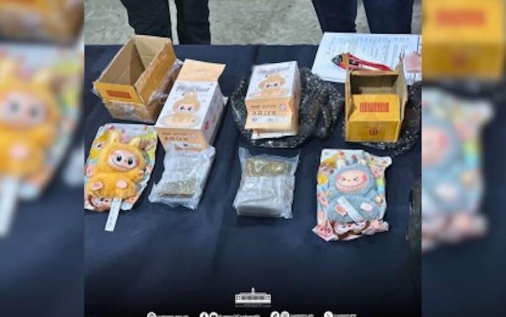 Marijuana hidden in ‘Labubu’ toys worth P807,000 seized by BOC
