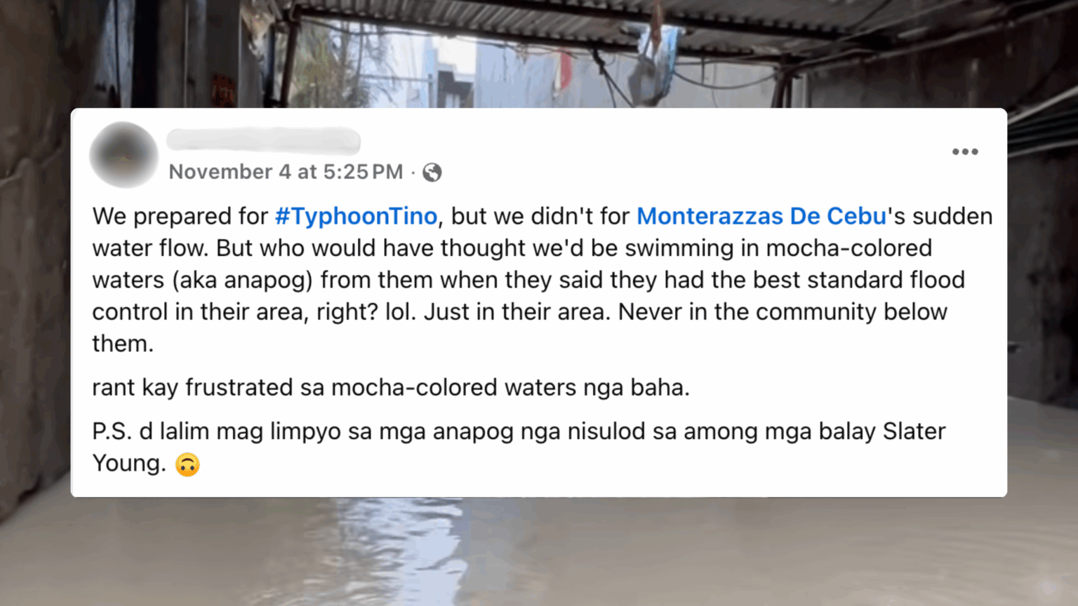 Slater Young’s project under fire after Typhoon Tino floods Cebu