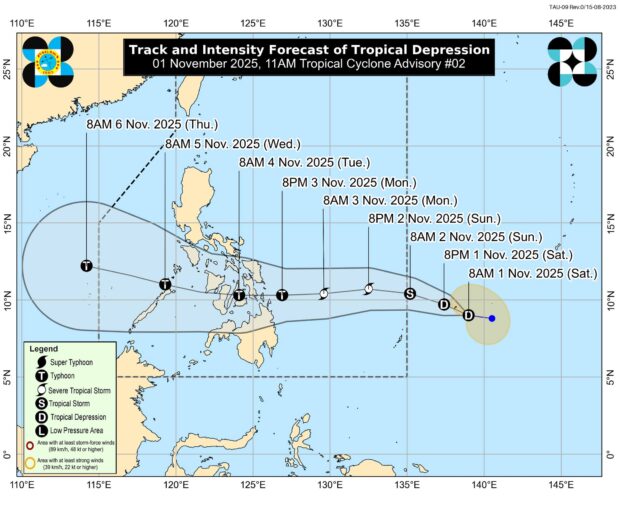 Heavy rains in Cebu, but 'low chance' for super typhoon — Pagasa