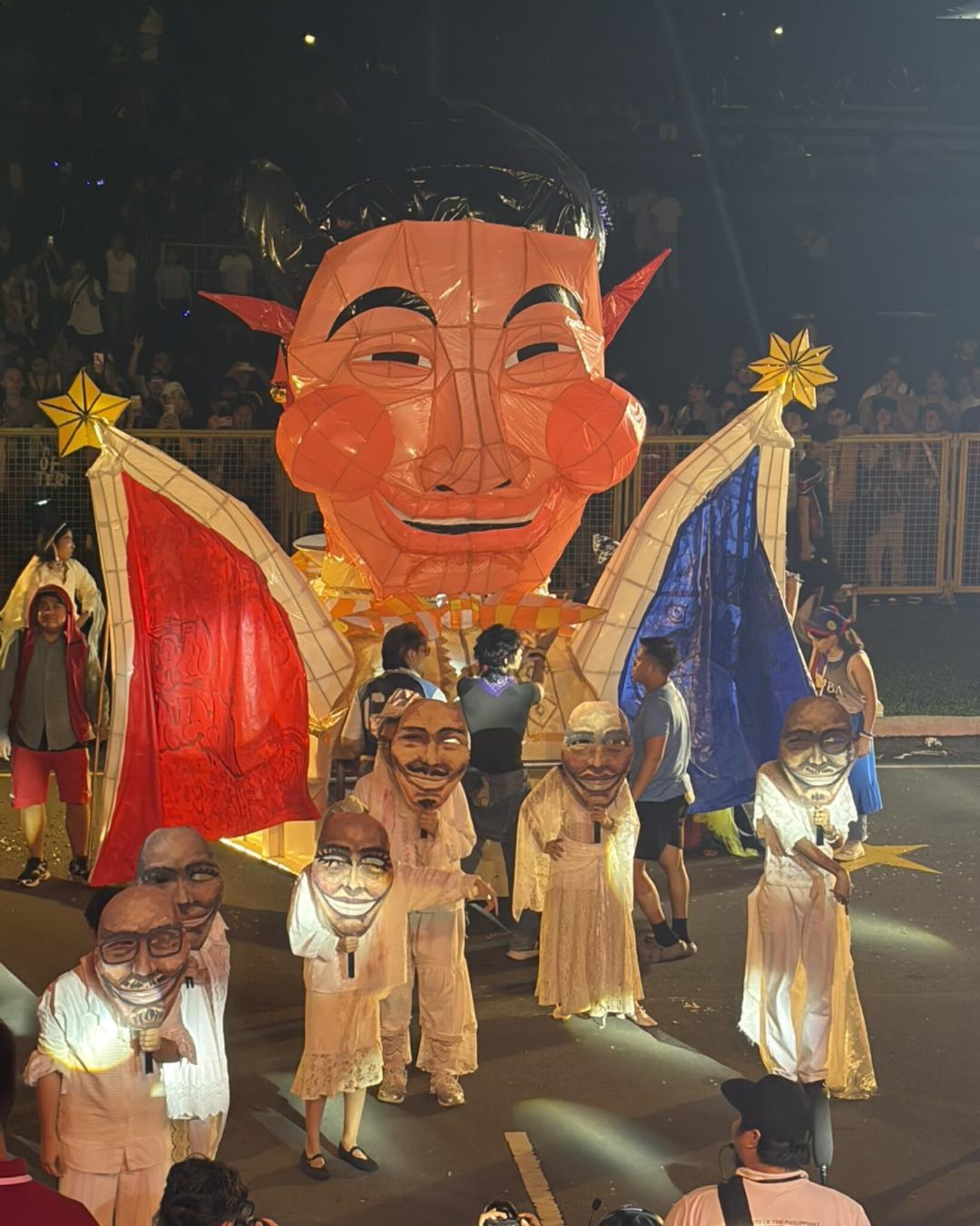 Aswangs in UP Lantern Parade as symbols of corruption
