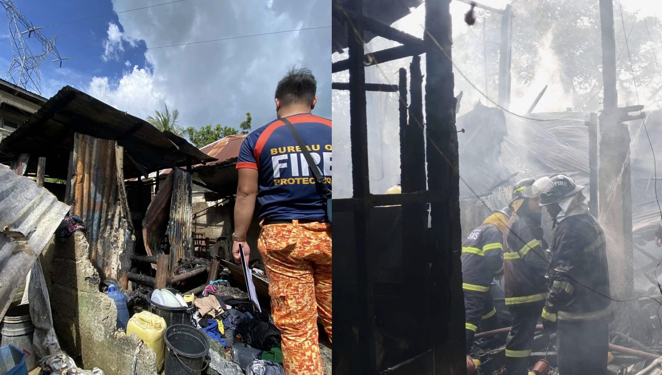 Naga baby saved from burning home, Cebu City fire razes houses