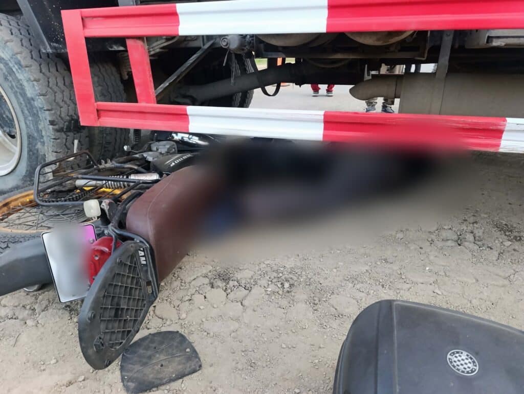 SRP road: Motorcycle rider dies after being run over by a truck