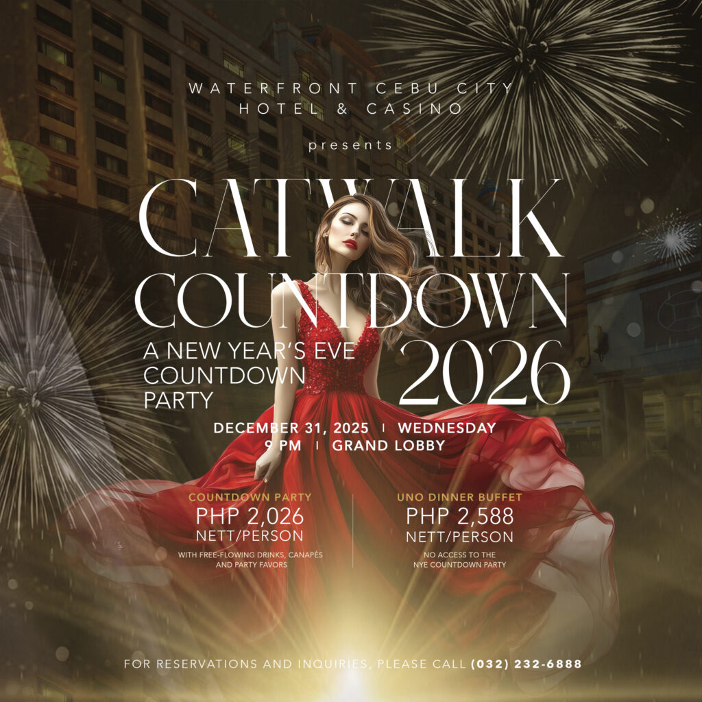 Waterfront Cebu welcomes 2026 with Catwalk Countdown