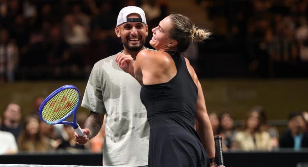 Tennis 'Battle of the Sexes': Kyrgios beats Sabalenka | Cebu Daily News