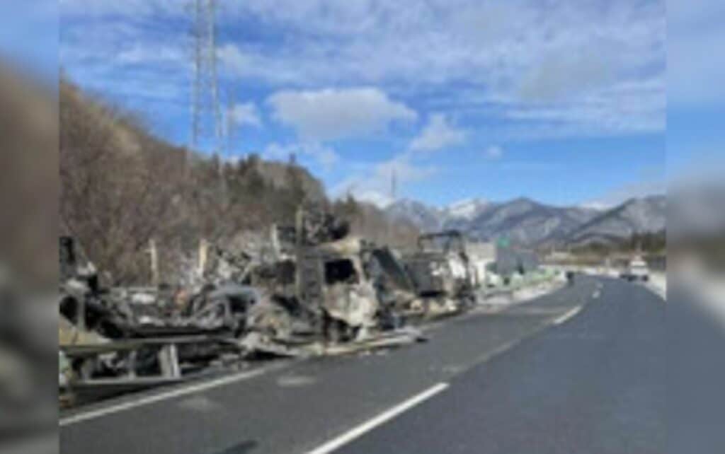 67-car collision leaves 2 dead in Japan