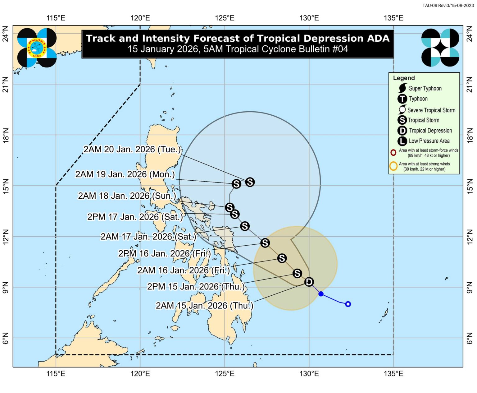 4,000 stranded in PH ports as ‘Ada’ becomes tropical storm