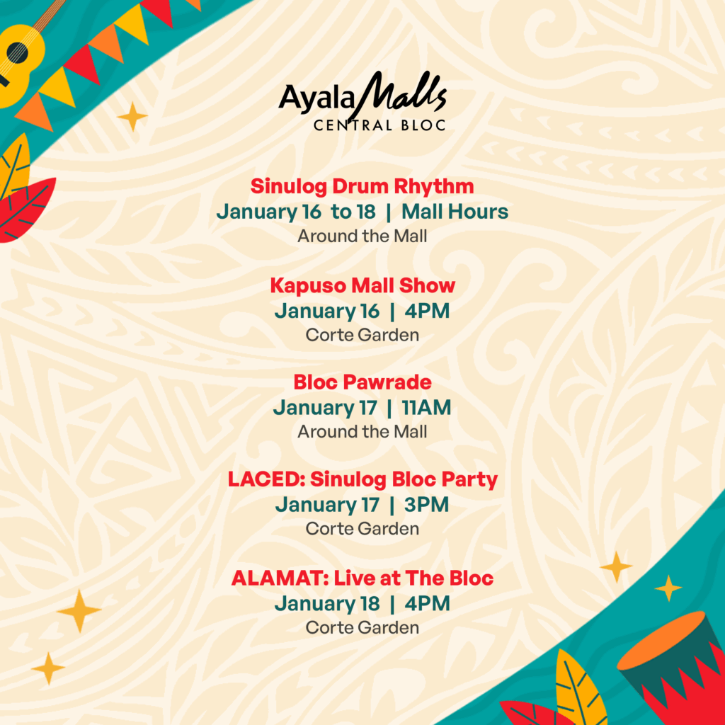 Experience the beat, color, and spirit of Sinulog at Ayala Malls ...