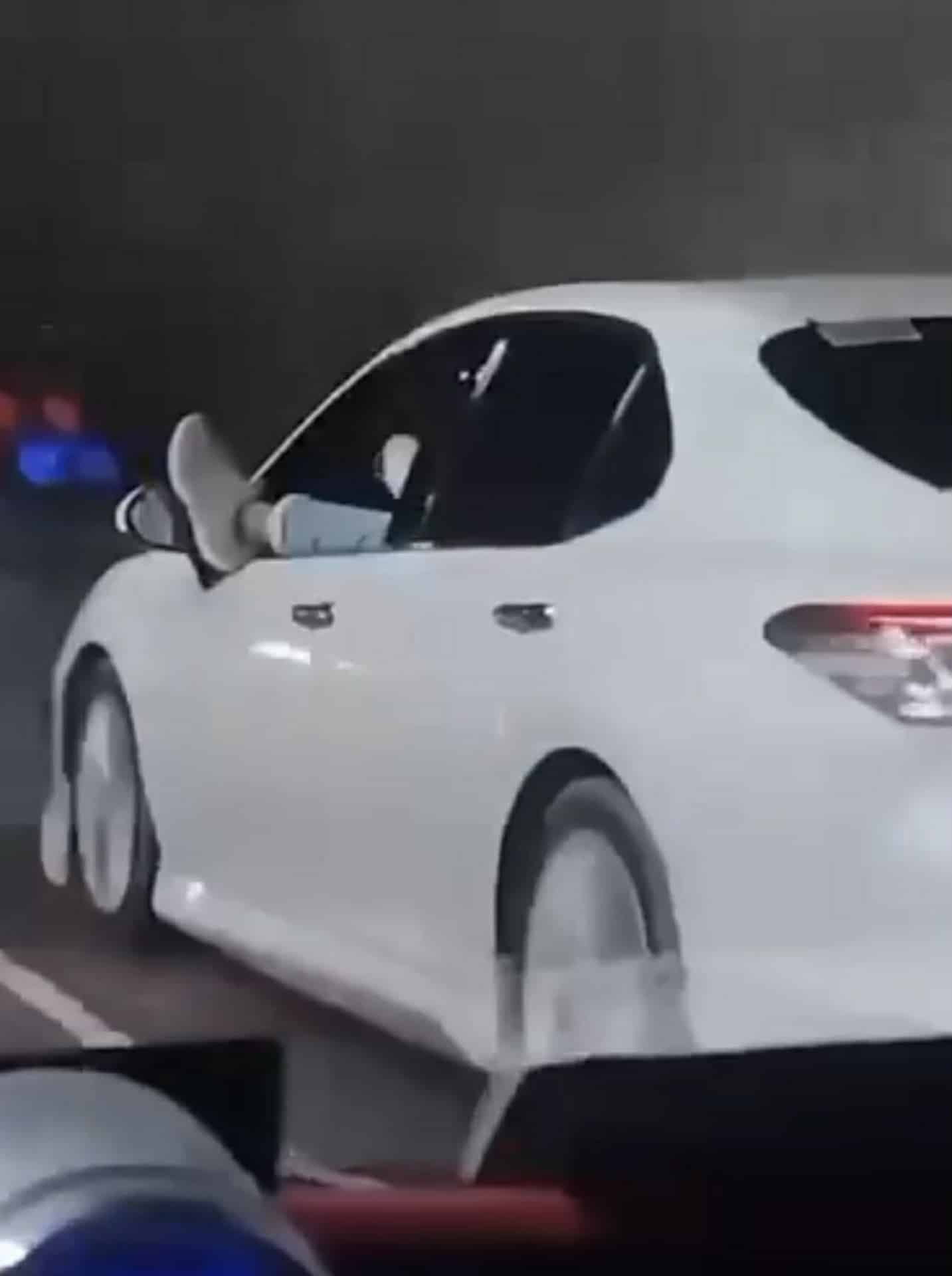 Viral driver in ‘foot out window’ video faces license revocation