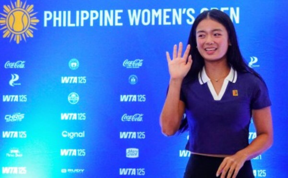 Alex Eala opens PH Women's Open campaign on Monday night | Cebu Daily News