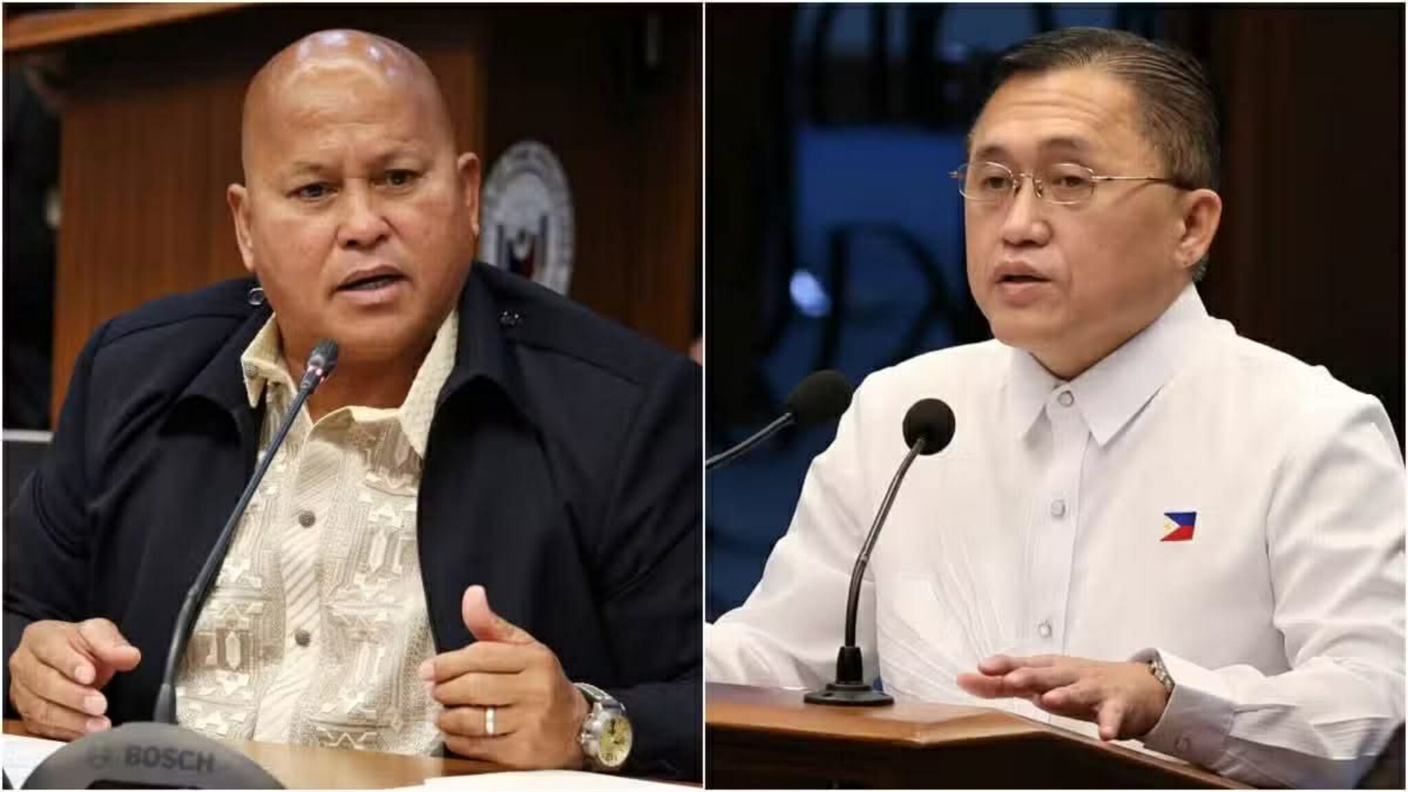 Malacañang tells Dela Rosa, Go: Don’t hide, face ICC charges